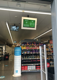 Digital screen attched to the ceiling – Co-op Digital Blog